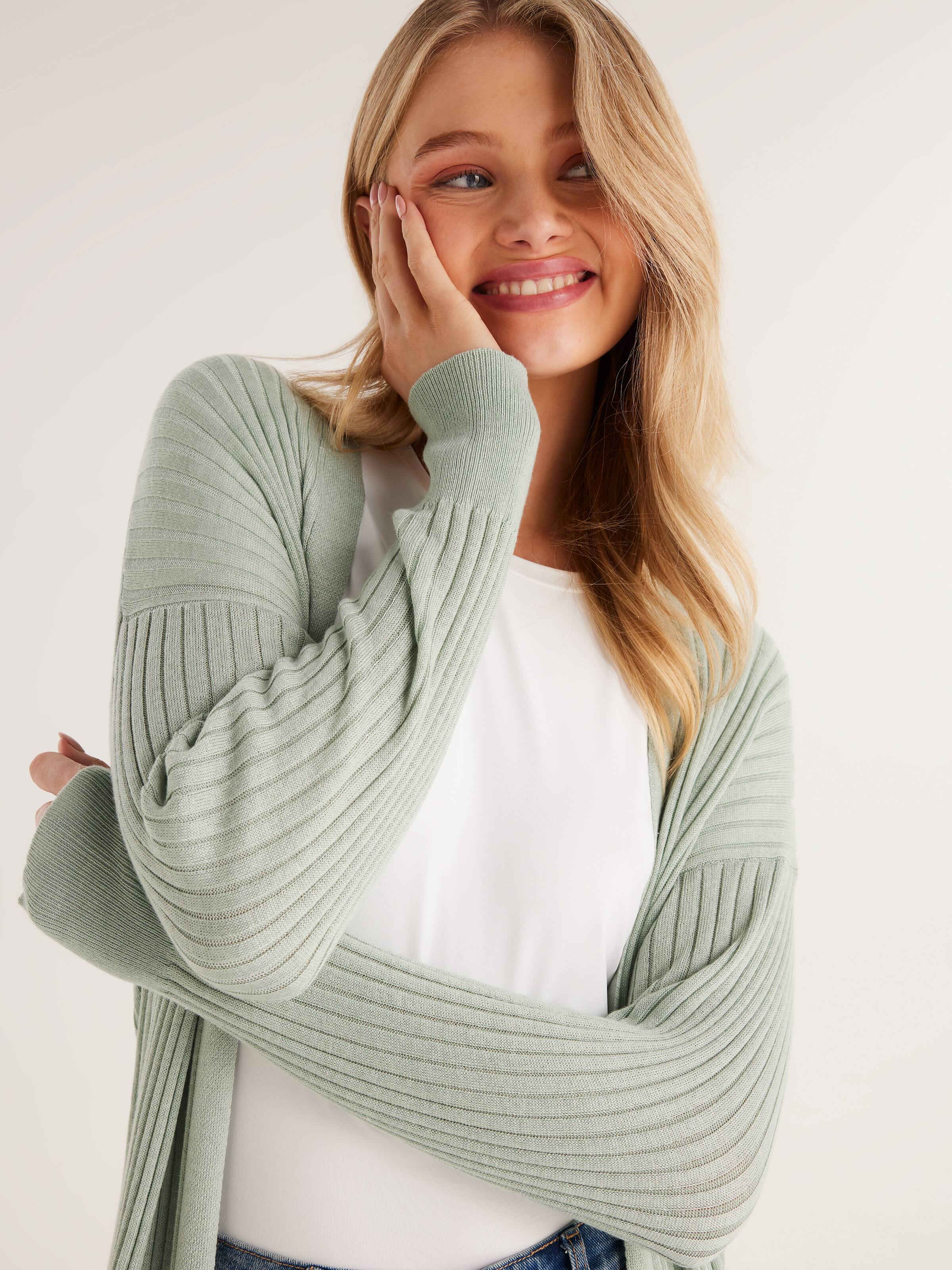 Women's Knit Cardi's - Crop & Long Knit Cardigans | Dotti