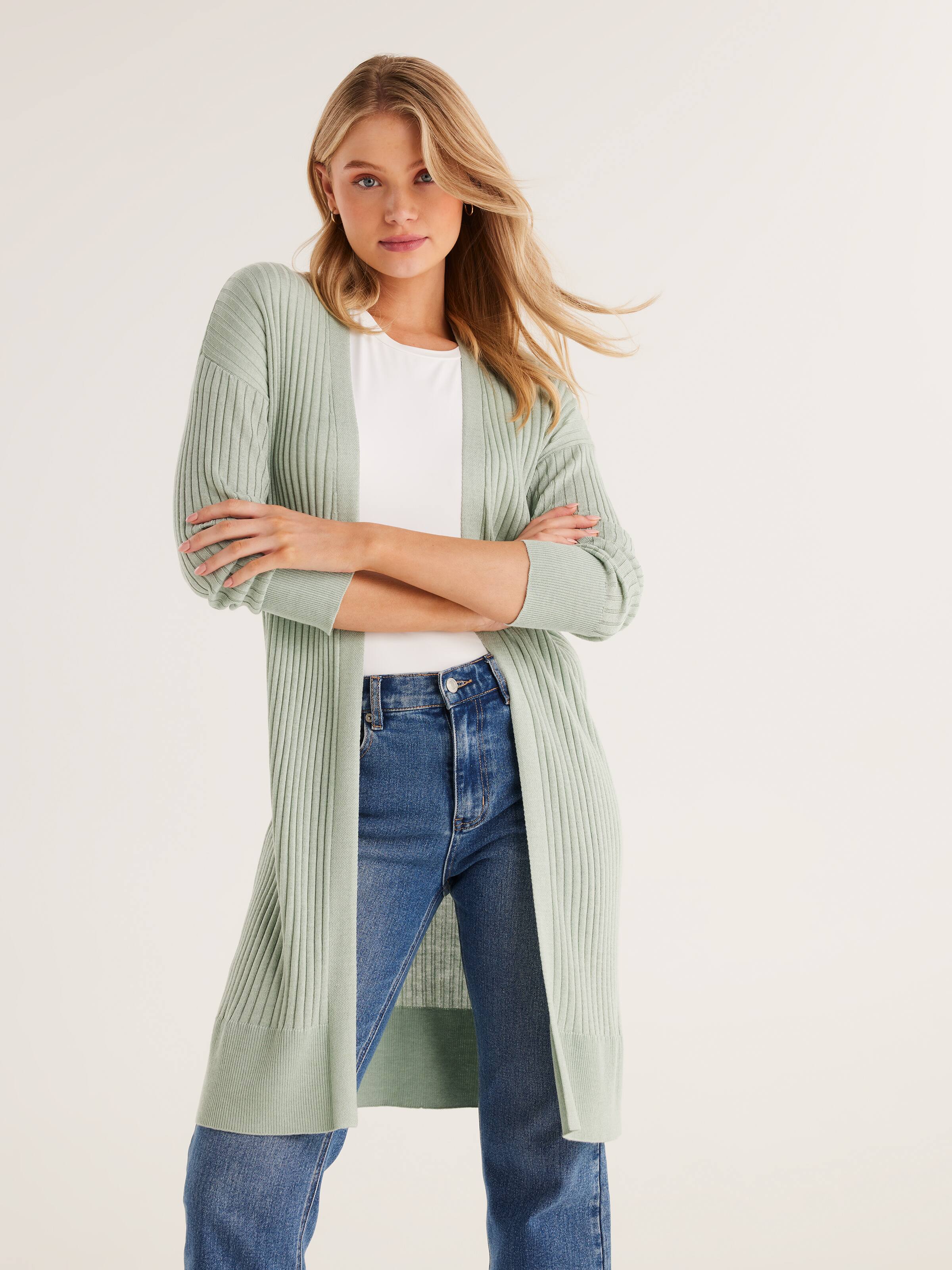 Women's Knit Cardi's - Crop & Long Knit Cardigans | Dotti