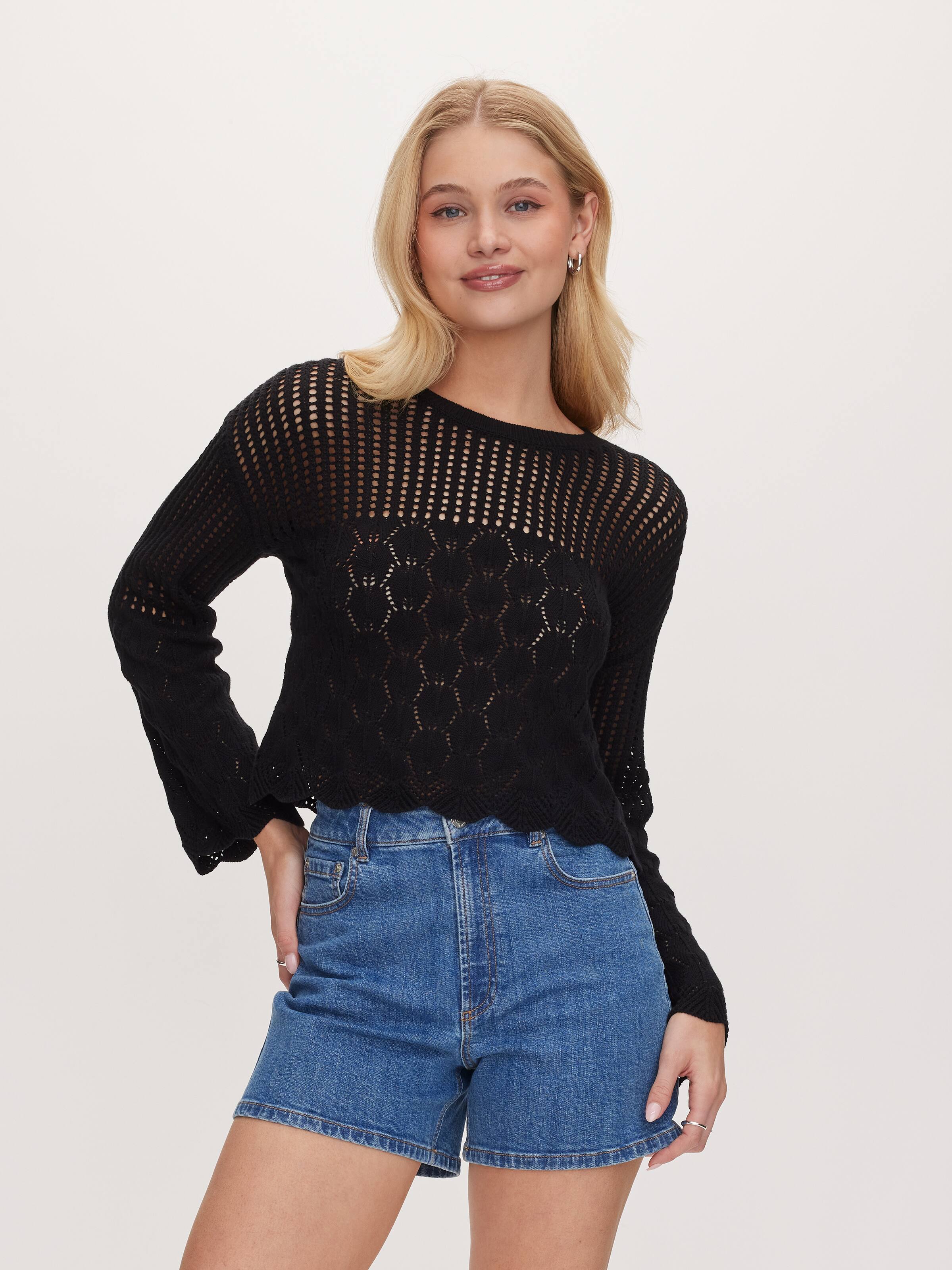Women's Knit Sweaters & Tops | Dotti