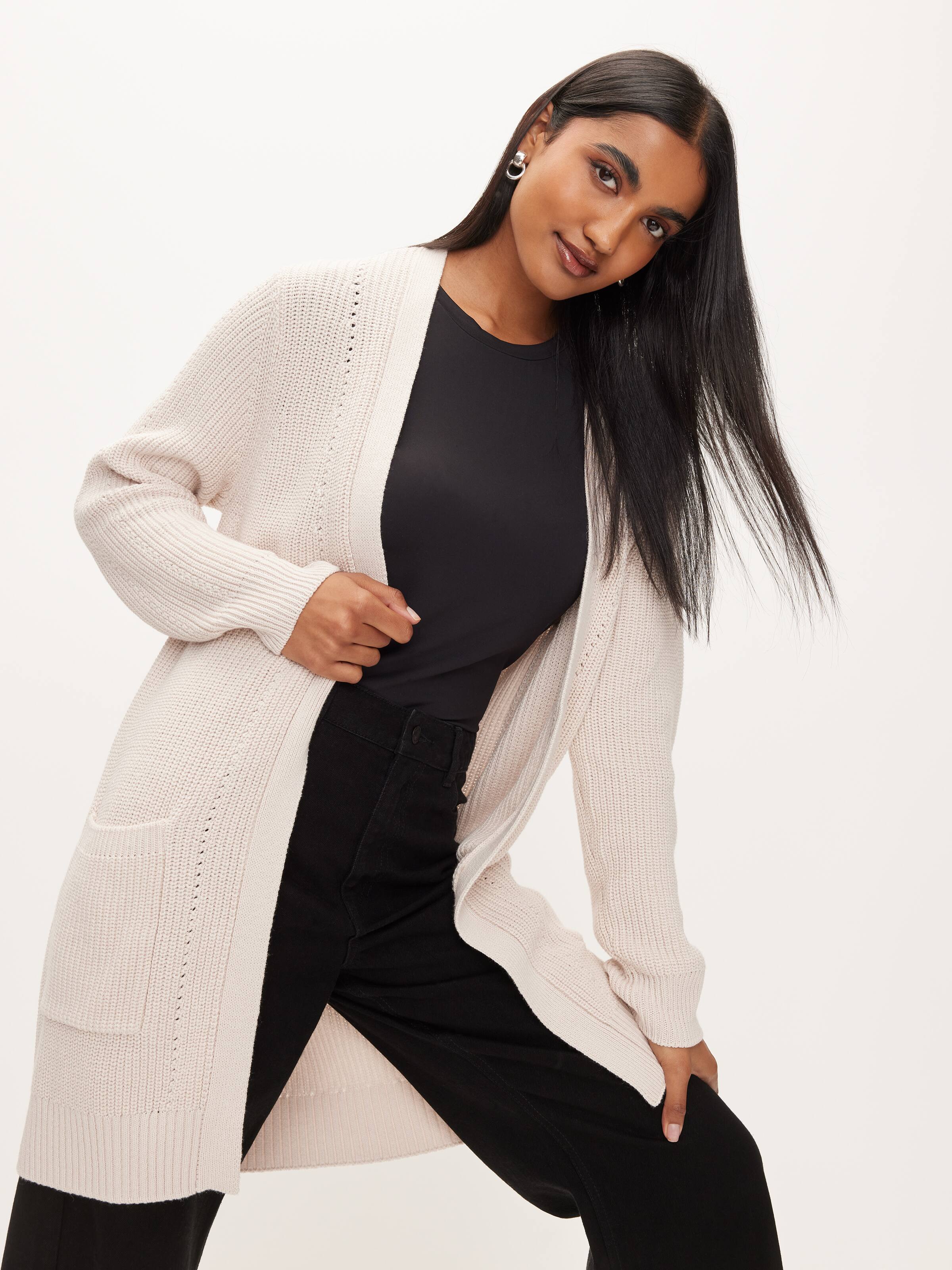 Women's Knit Cardi's - Crop & Long Knit Cardigans | Dotti