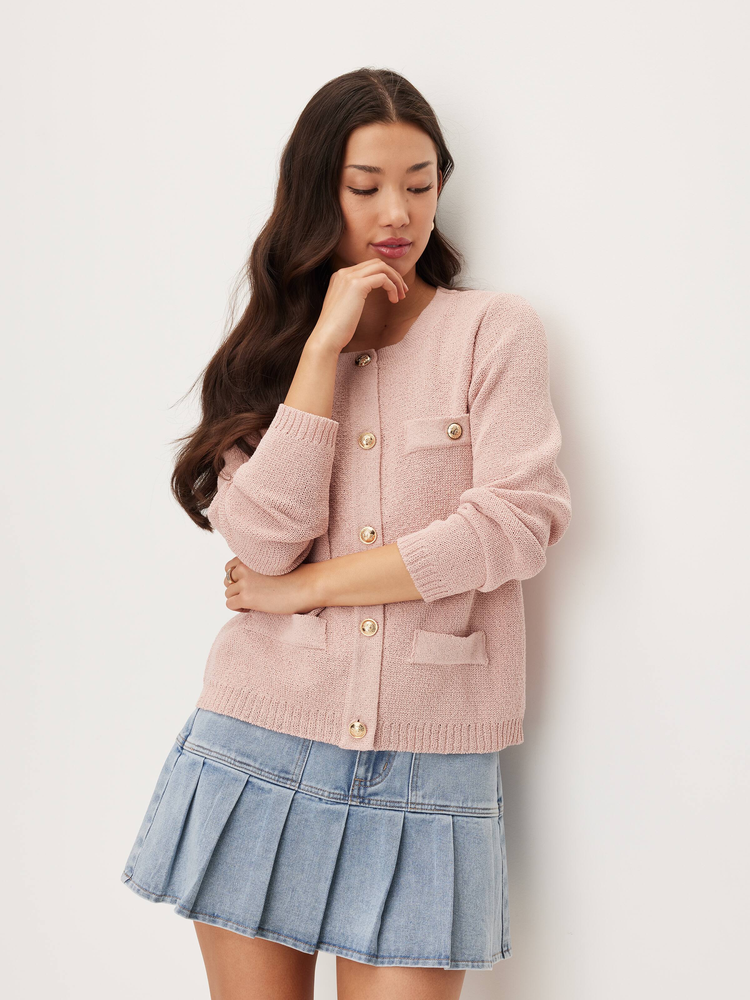 Women's Knit Cardi's - Crop & Long Knit Cardigans | Dotti