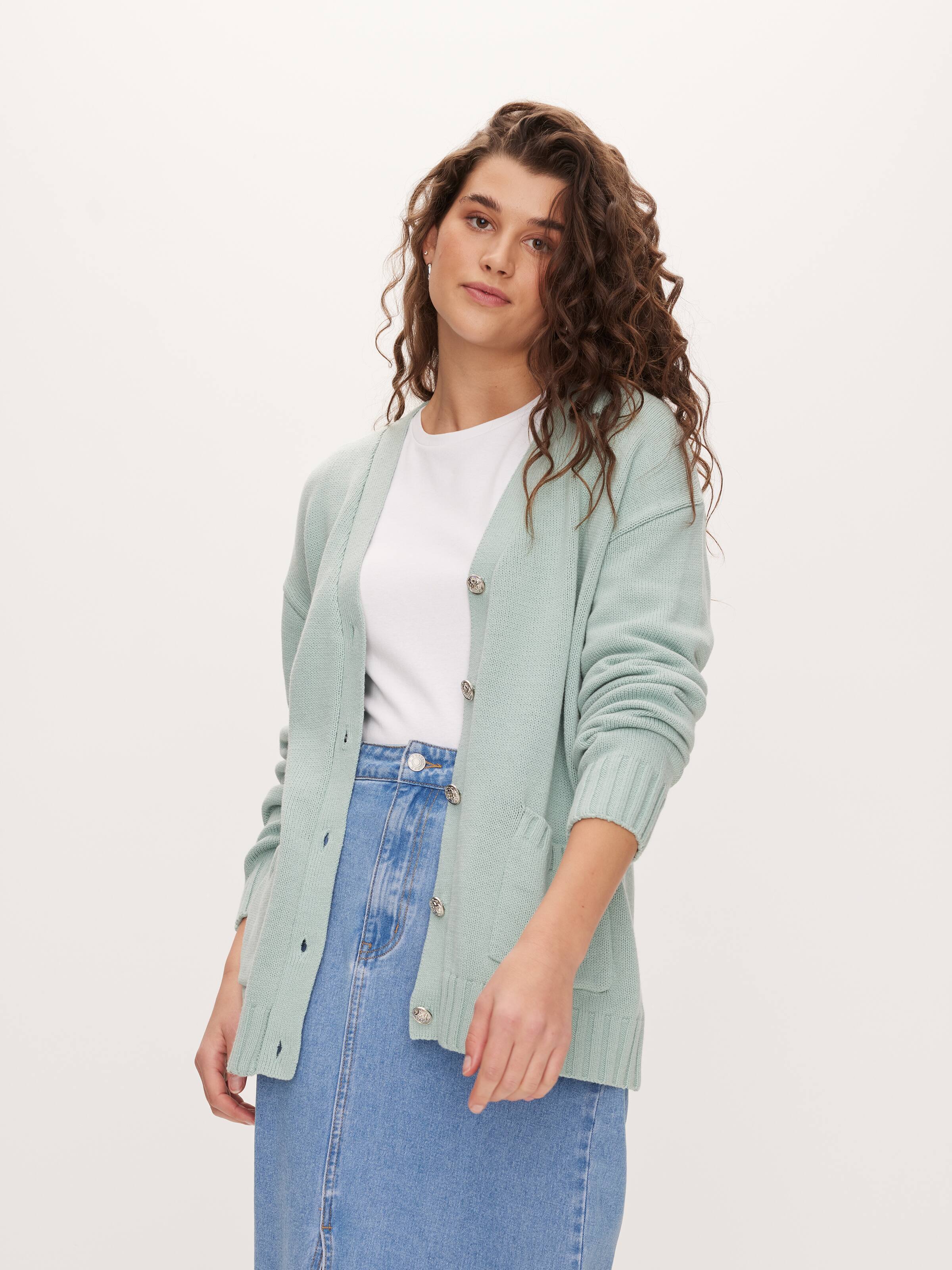 Women's Knit Cardi's - Crop & Long Knit Cardigans | Dotti