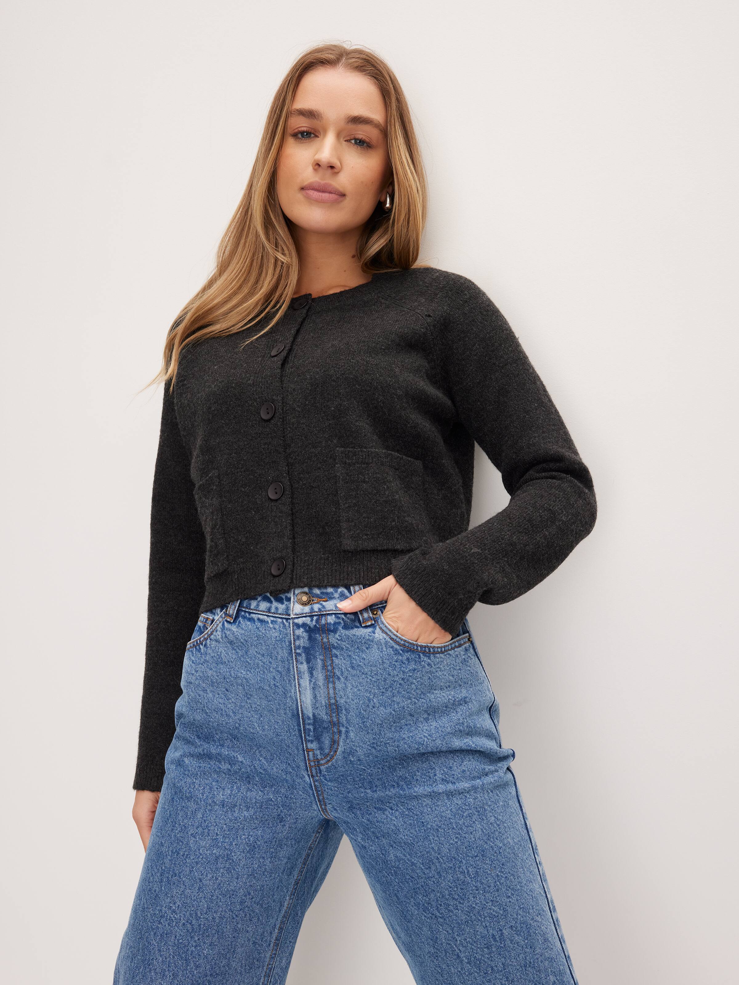 Women's Knit Cardi's - Crop & Long Knit Cardigans | Dotti