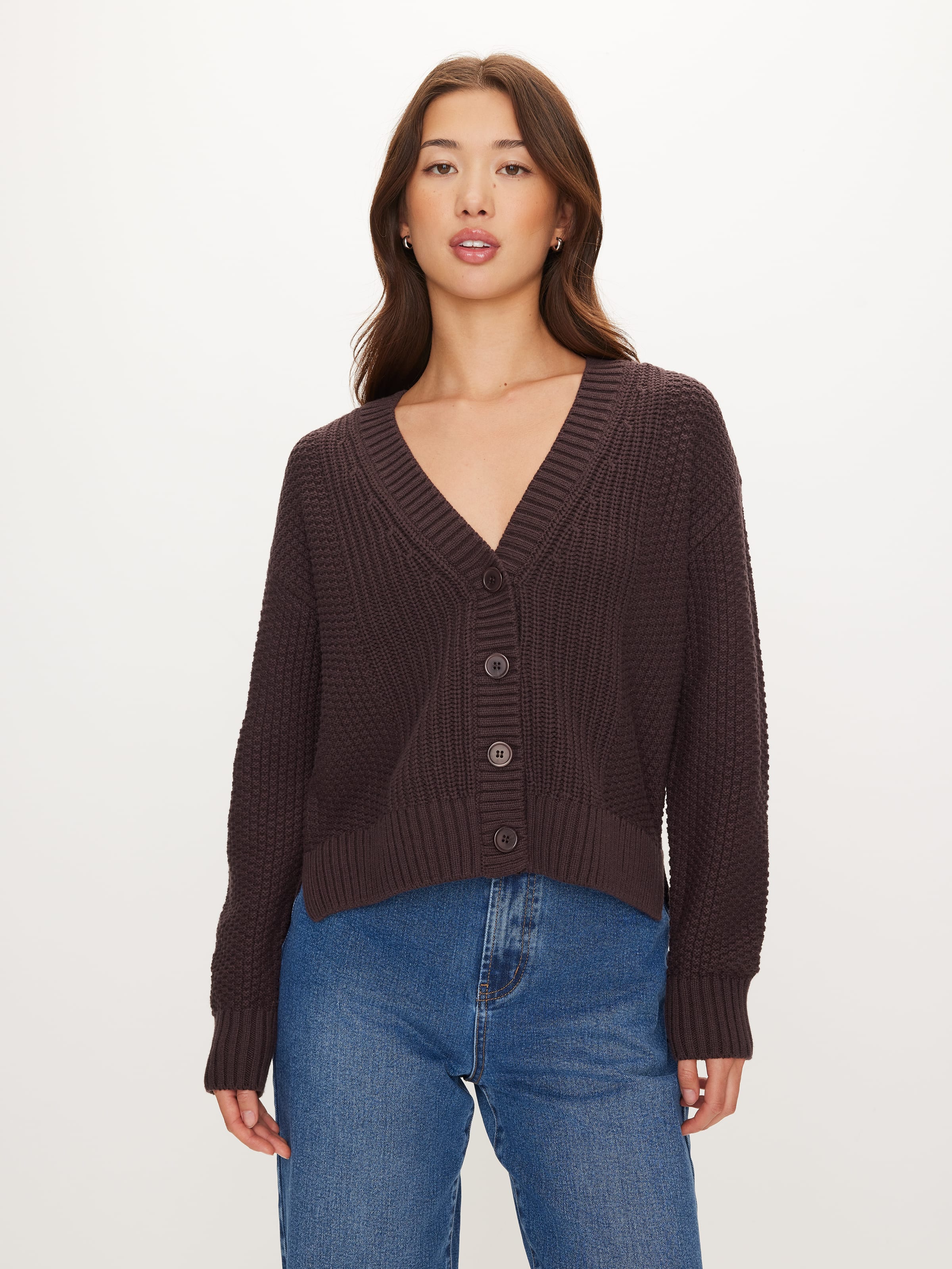 Women's Knit Cardi's - Crop & Long Knit Cardigans | Dotti