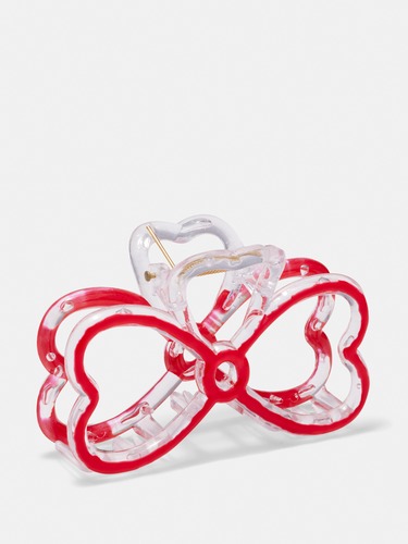 Clear Bow Hair Claw