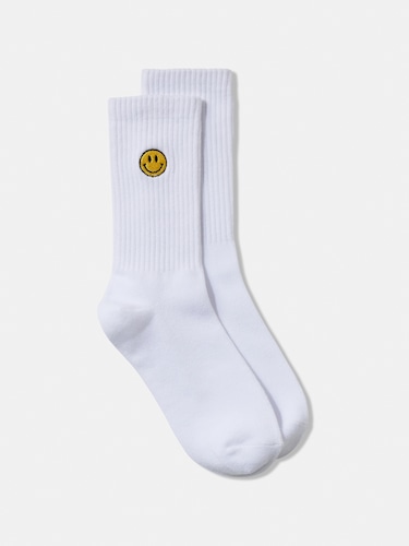 Embroidered Crew Sock