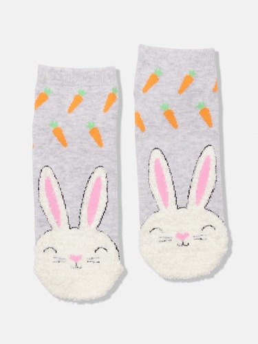 Easter Fluffy Ankle Sock