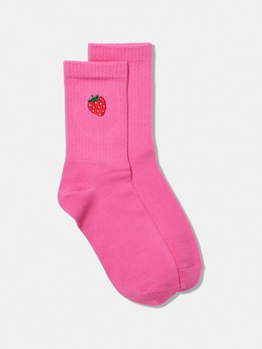 Embroidered Crew Sock