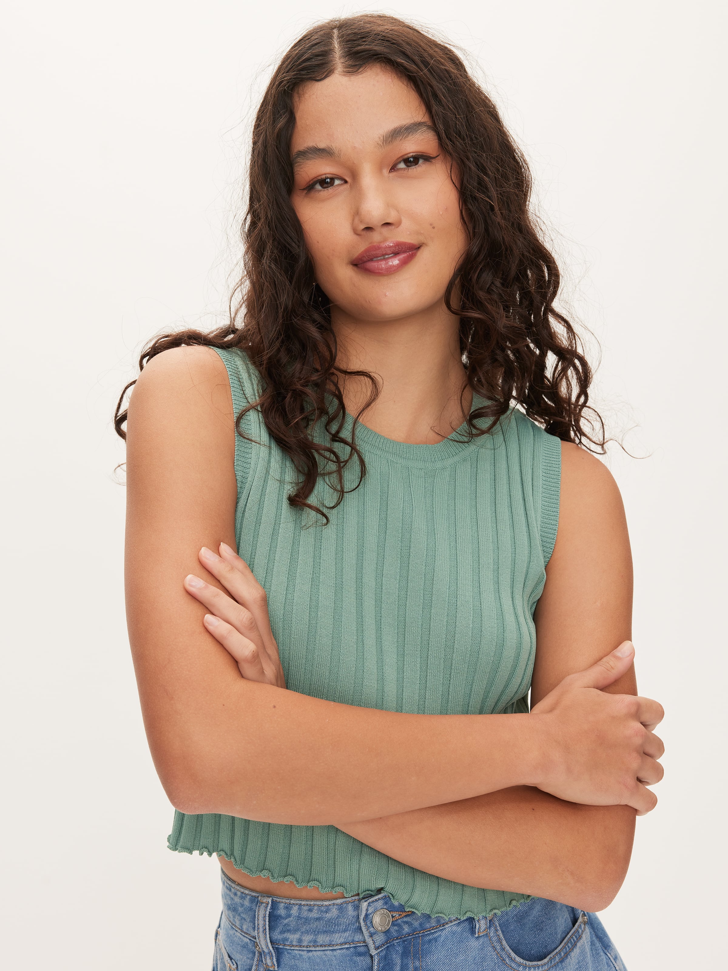 Alyssa Rib Tank - Dotti Online