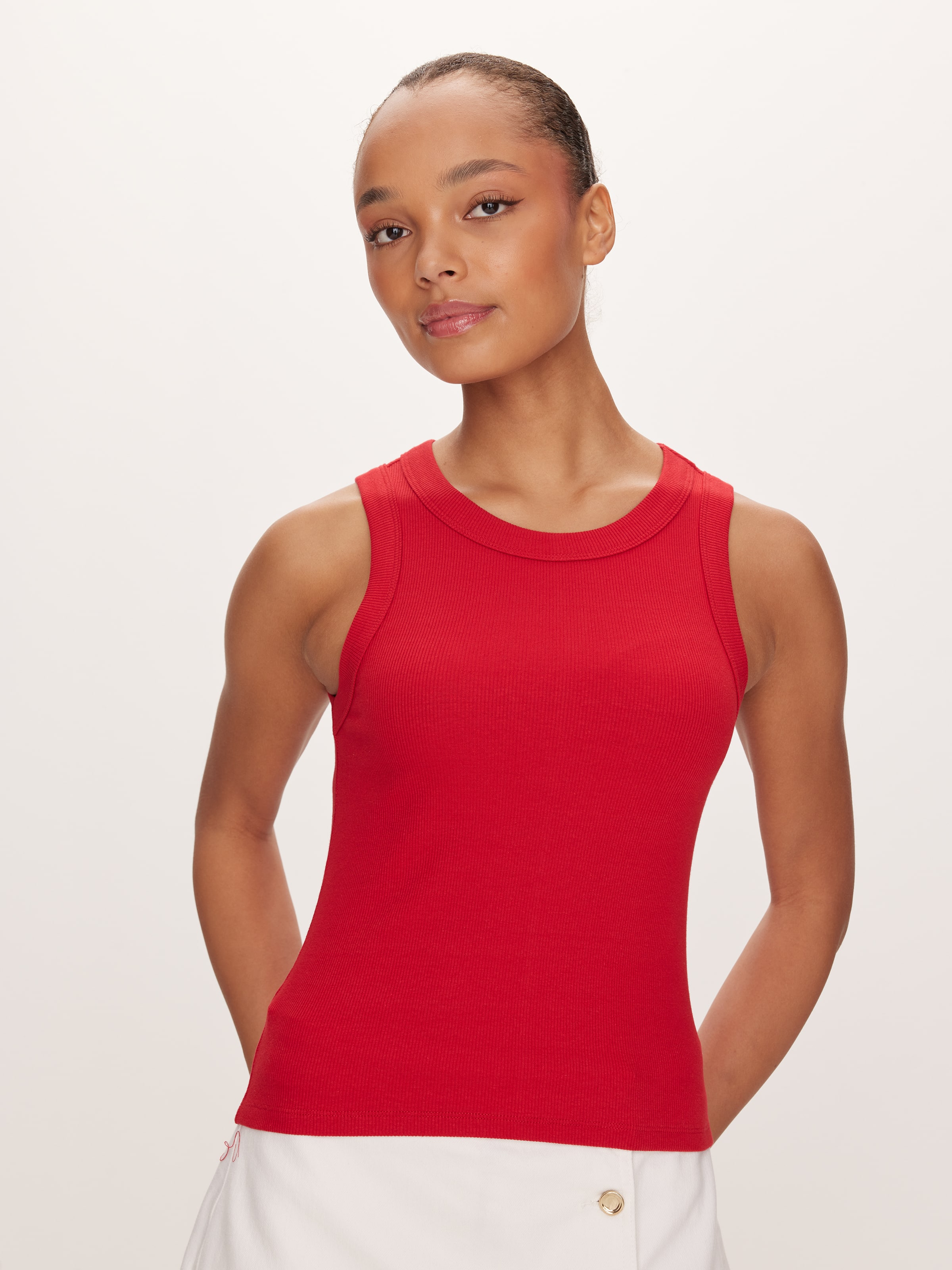 Cut In Tank Red - Dotti Online