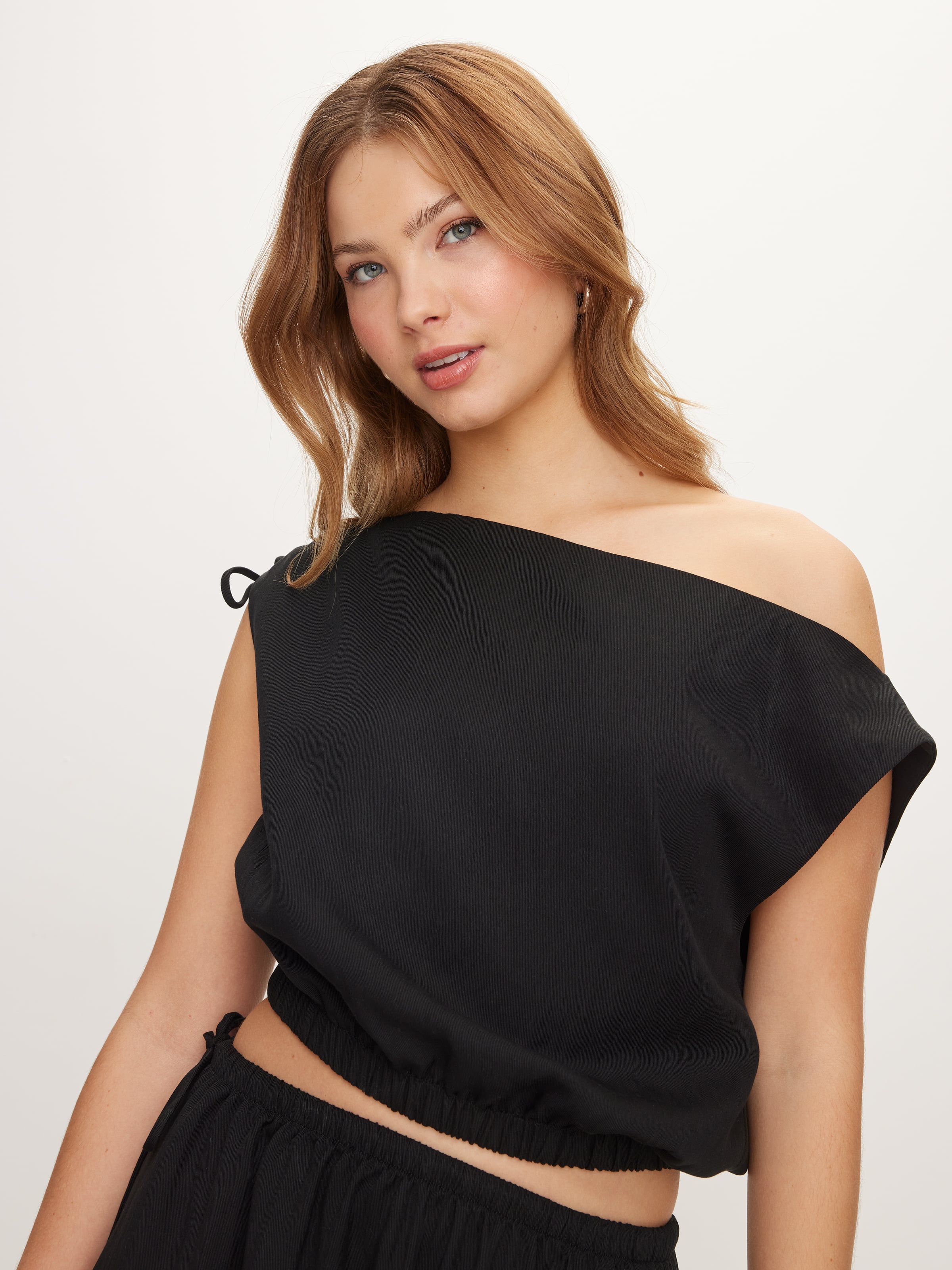 Cheska Asymmetrical Top - Dotti Online