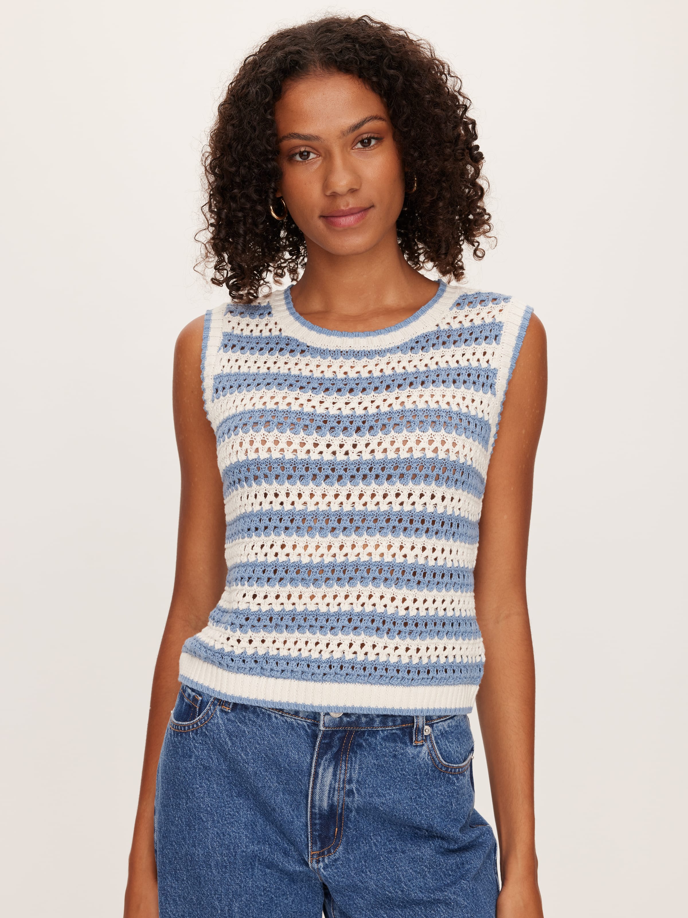 Serena Sleeveless Knit Tank - Dotti Online