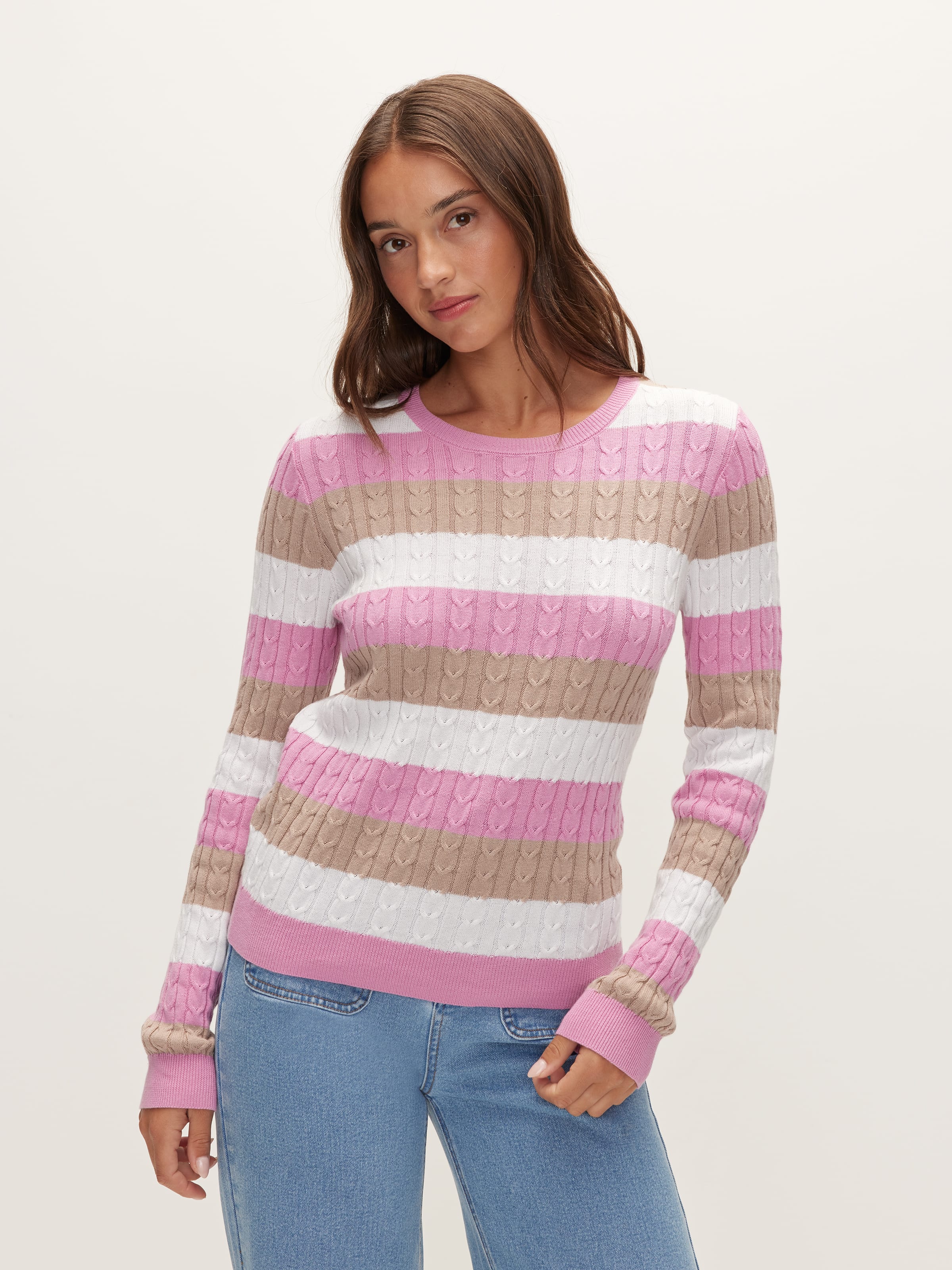 Chloe Cable Knit - Dotti Online