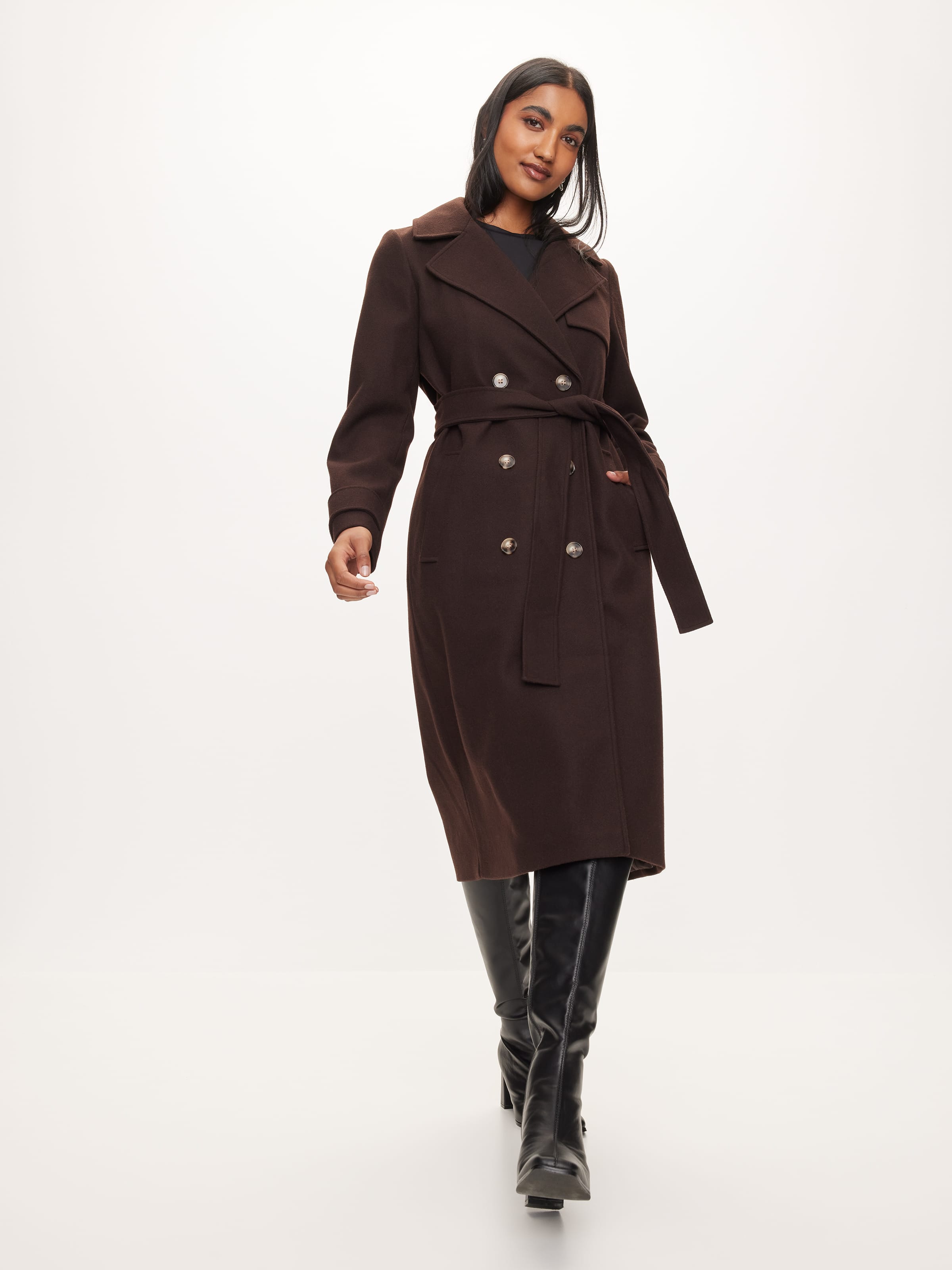 Willow Trench Style Coat - Dotti Online