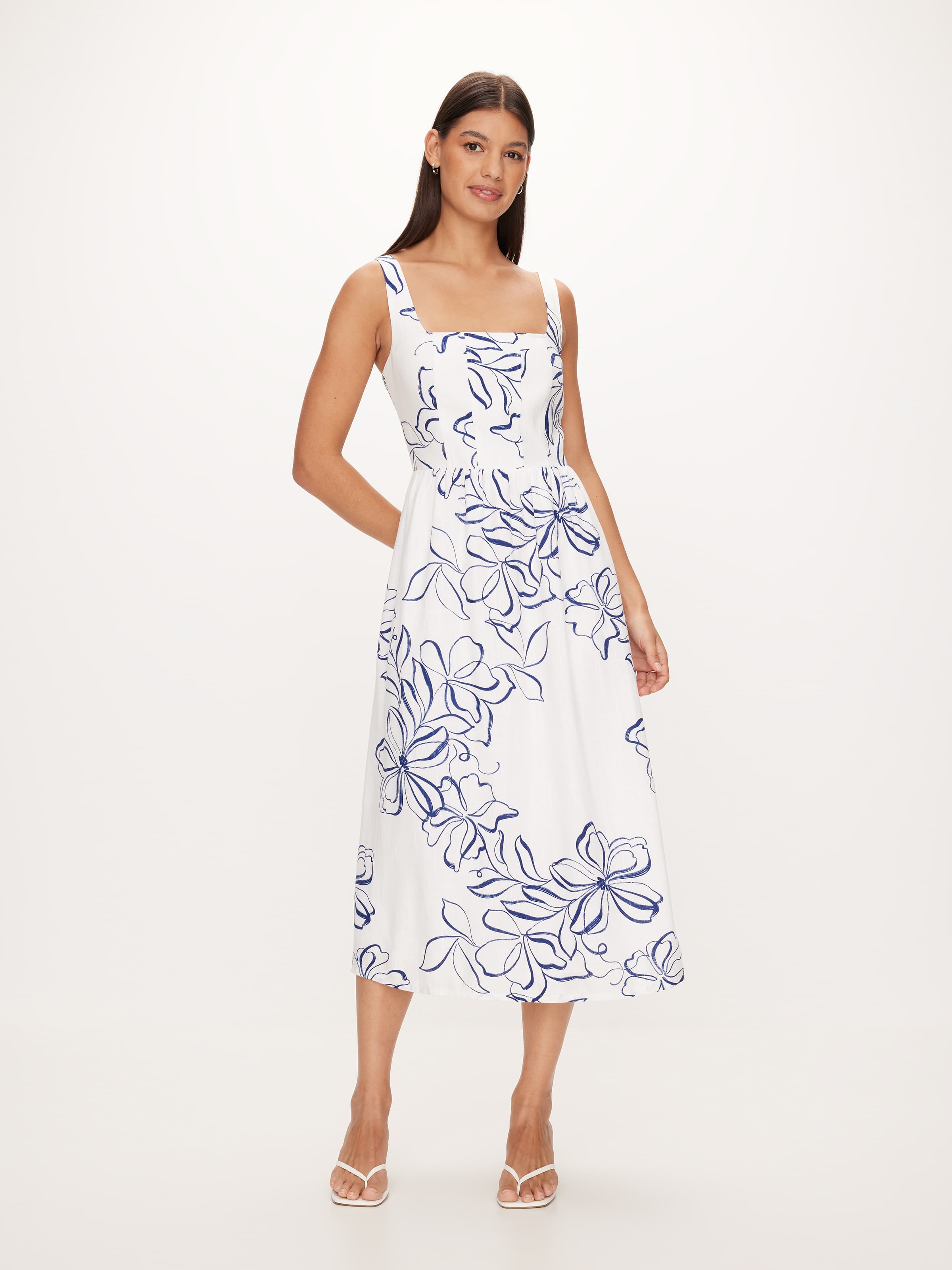 Issy Midi Dress - Dotti Online