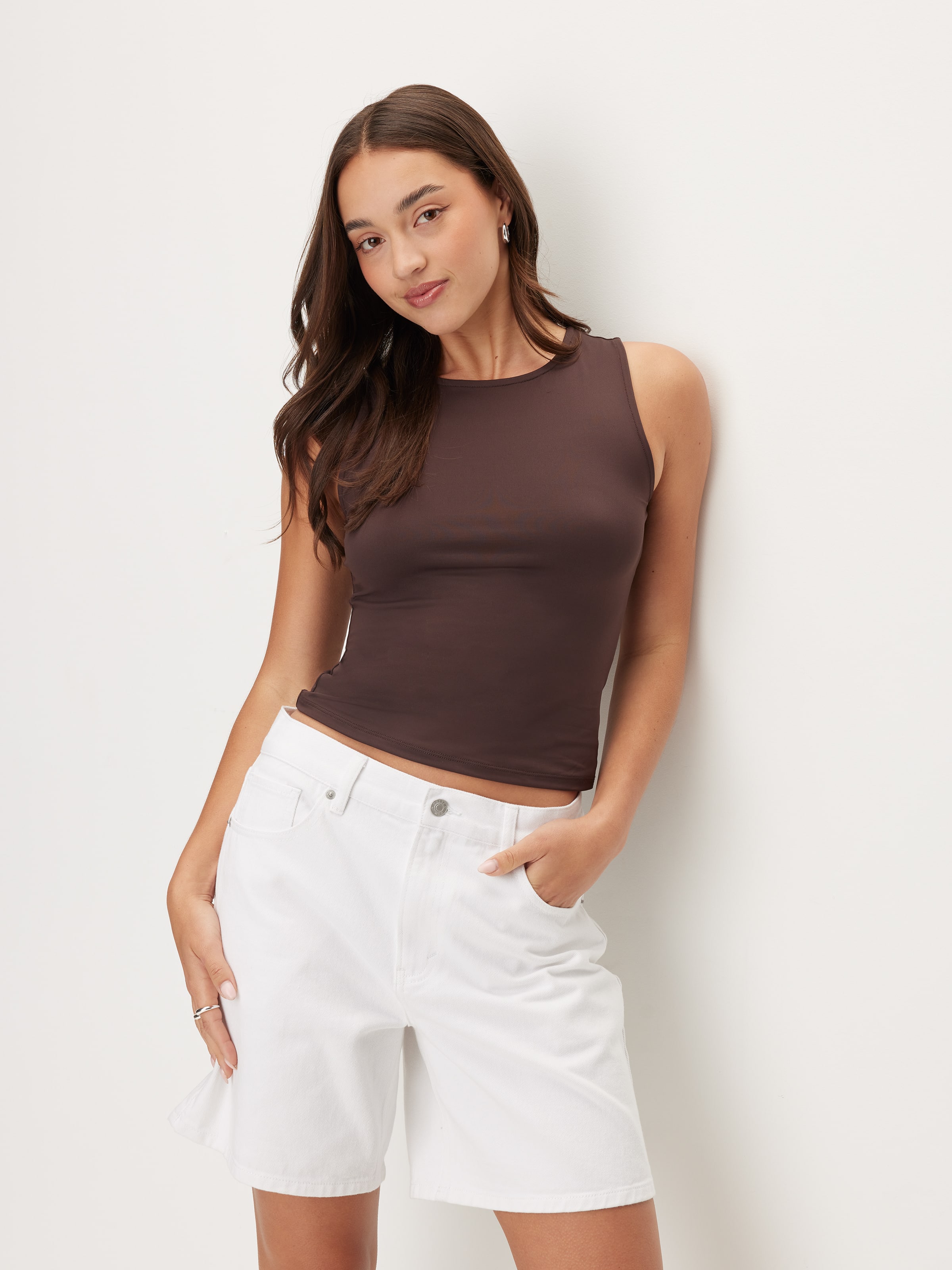 Roan Denim Short White - Dotti Online