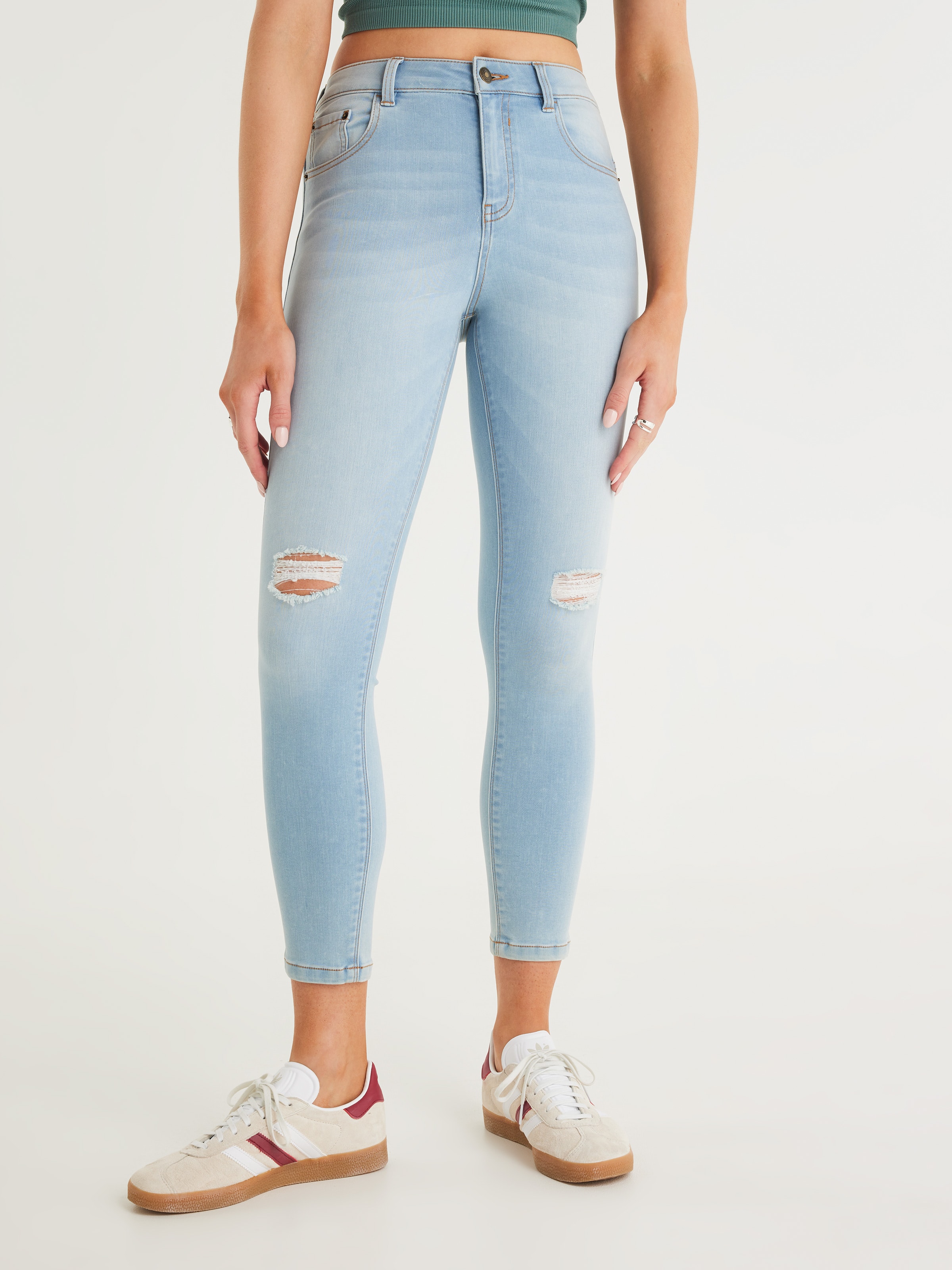 Harper Ripped Jean New Bleach Rip - Dotti Online