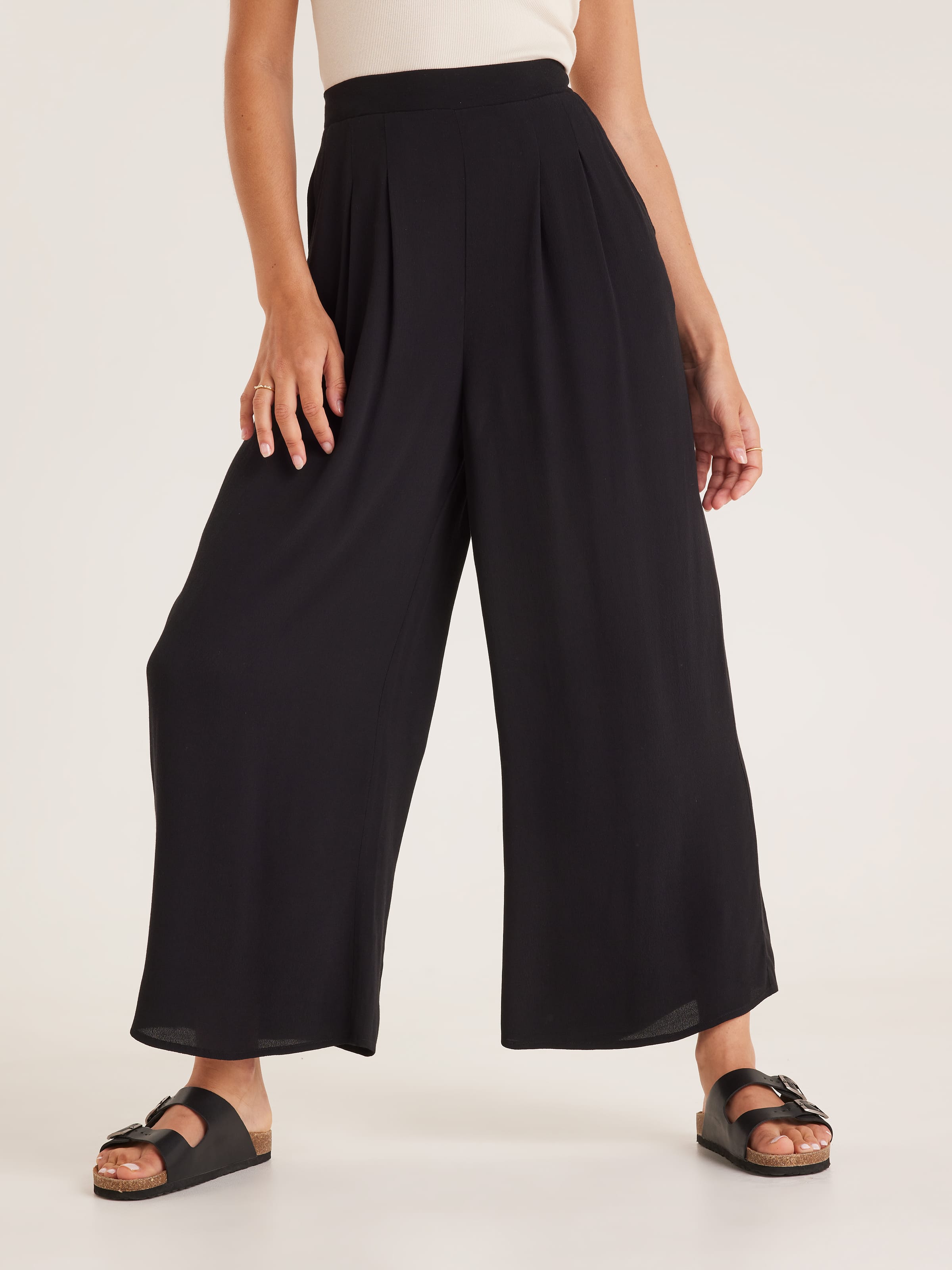 Core Crepe Culotte Pant - Dotti Online
