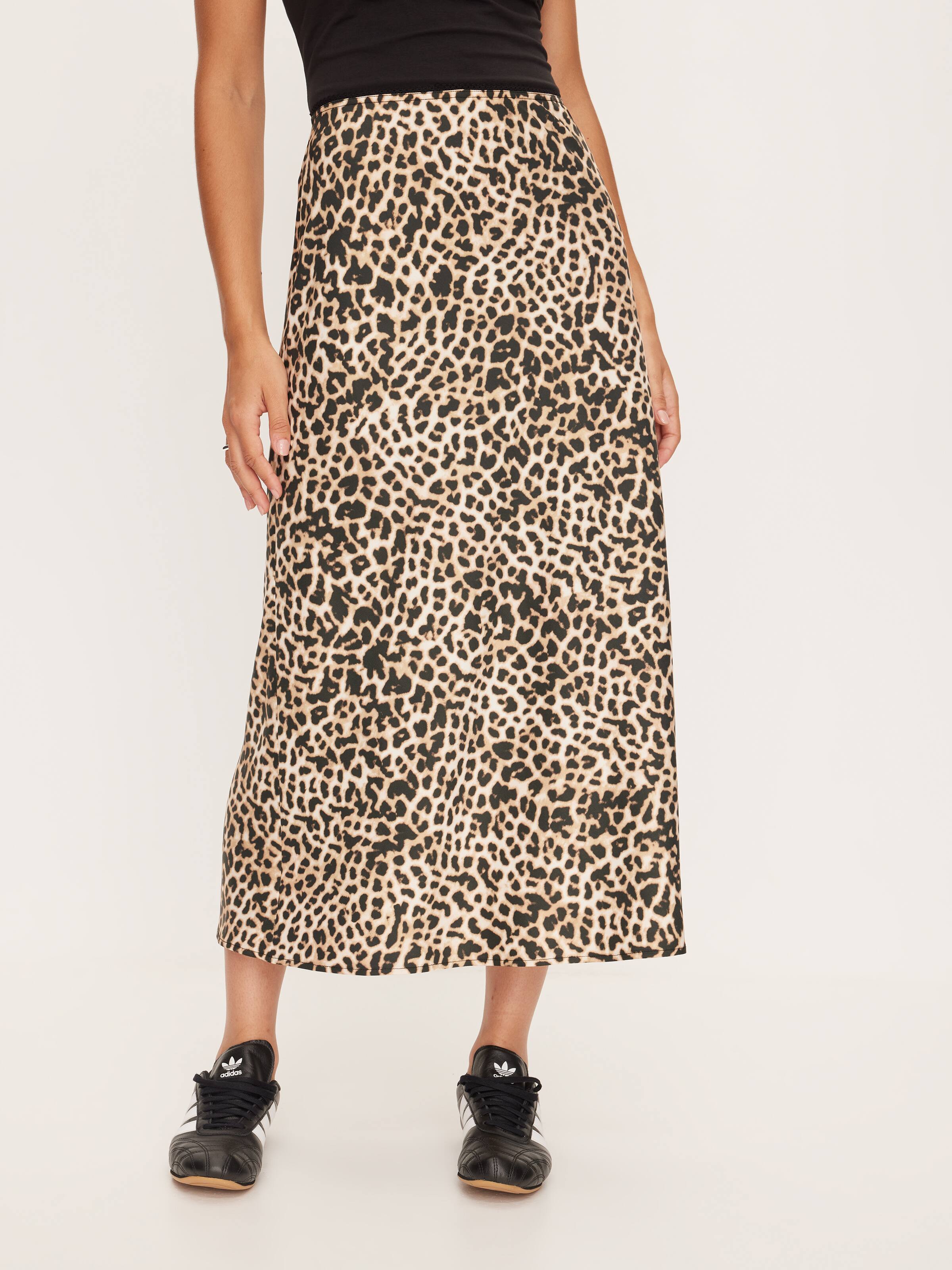 Ally Satin Midi Skirt - Dotti Online