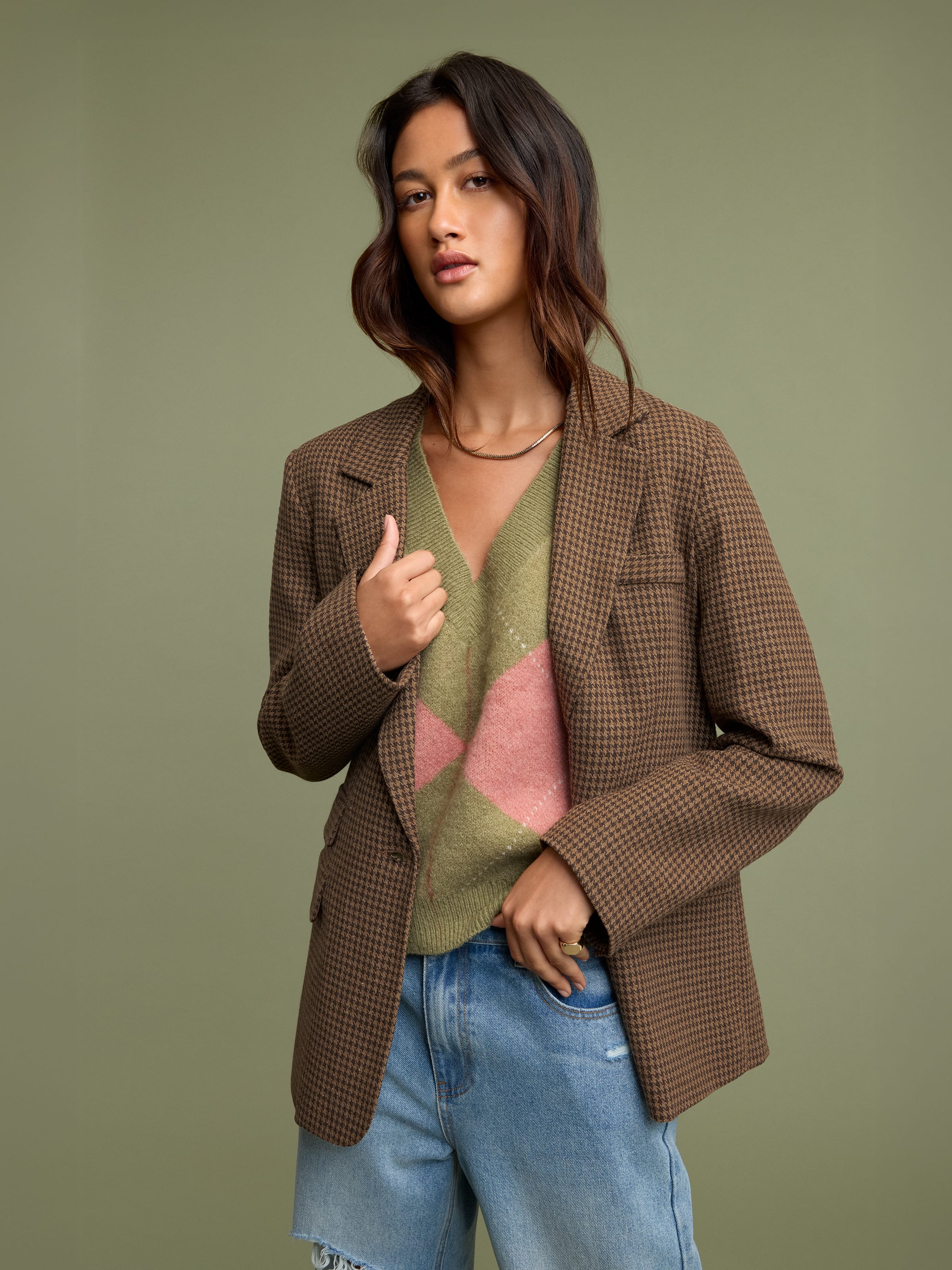 Riley Double Breasted Blazer - Dotti Online