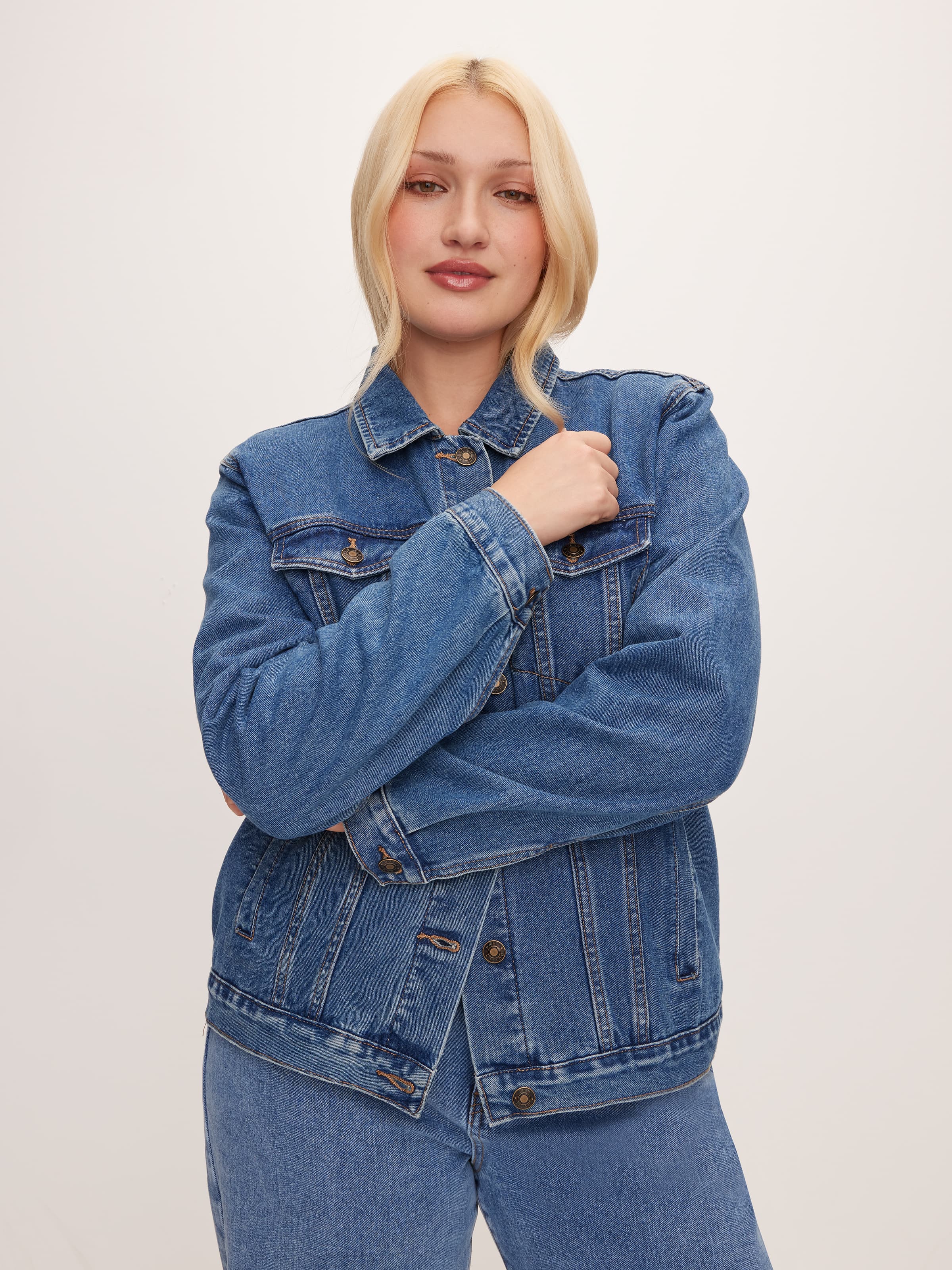 Girlfriend Denim Jacket - Dotti Online