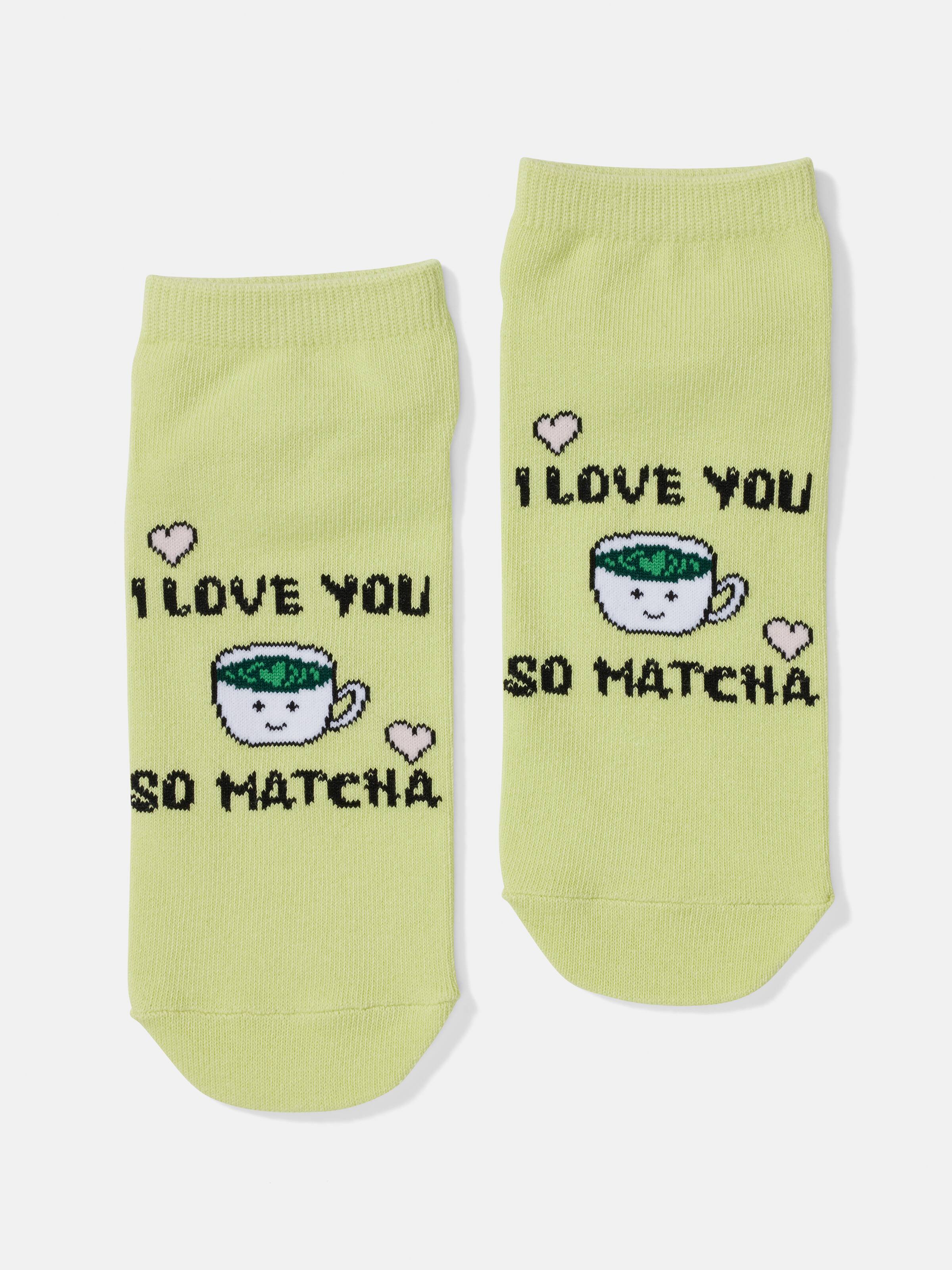 Ankle Sock Green Matcha - Dotti Online